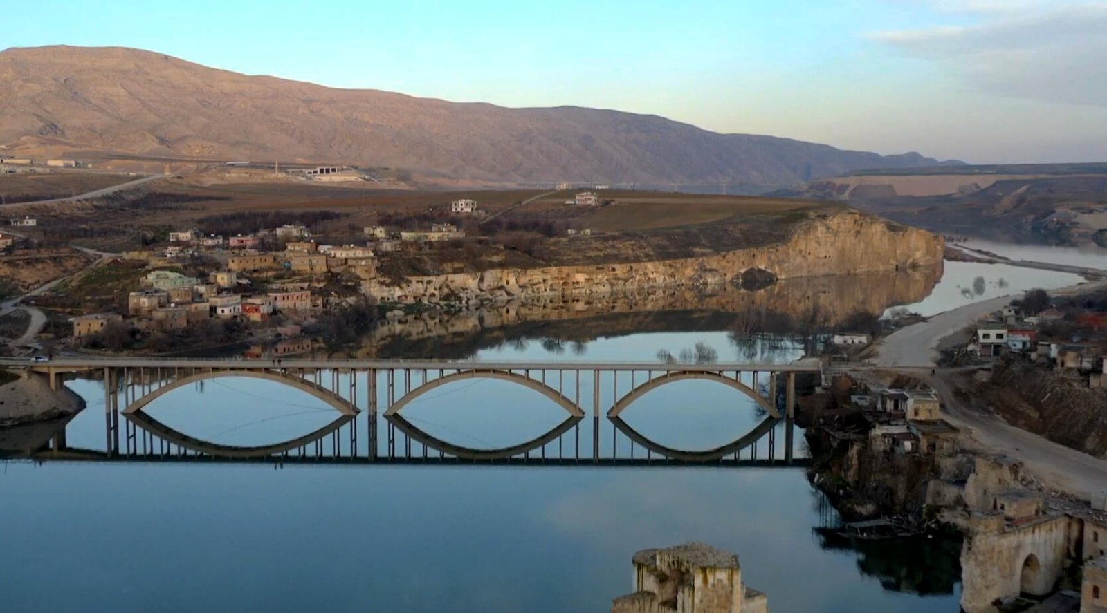 Tarihi antik kent Hasankeyf’te sular yükselmeye başladı | Sadece Haber